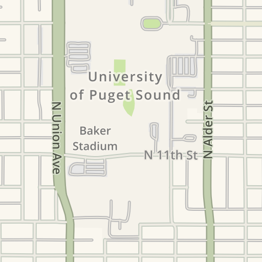 Puget Sound Campus Map